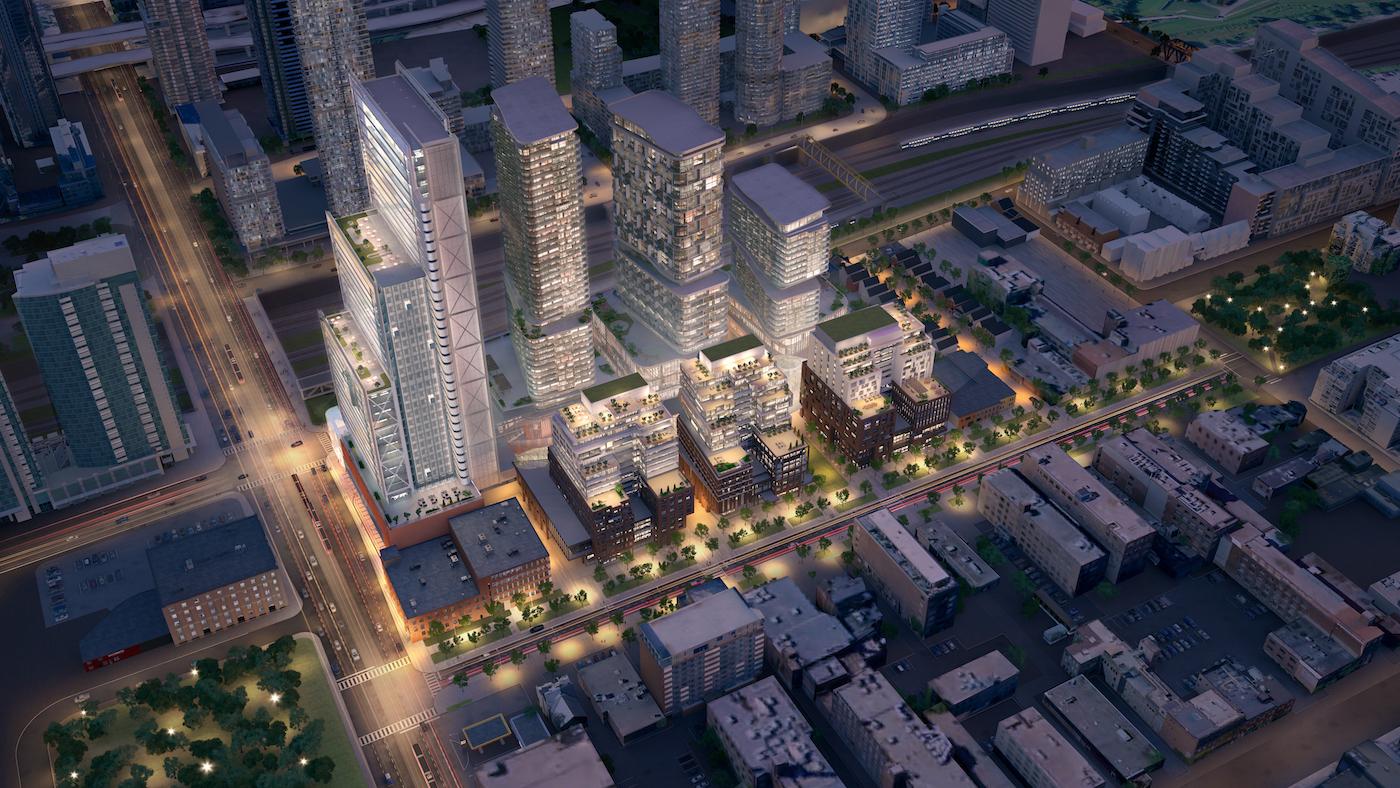 Allied and RioCan advance commercial development of The Well