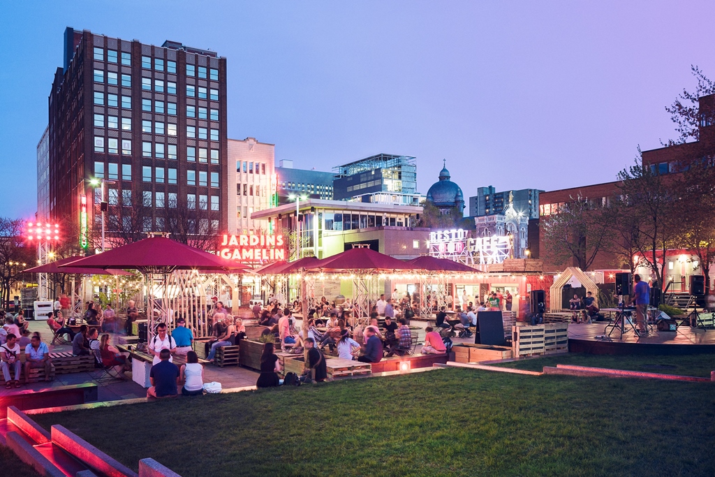 Jardins Gamelin - Photo by Ulysse Lemerise - Building