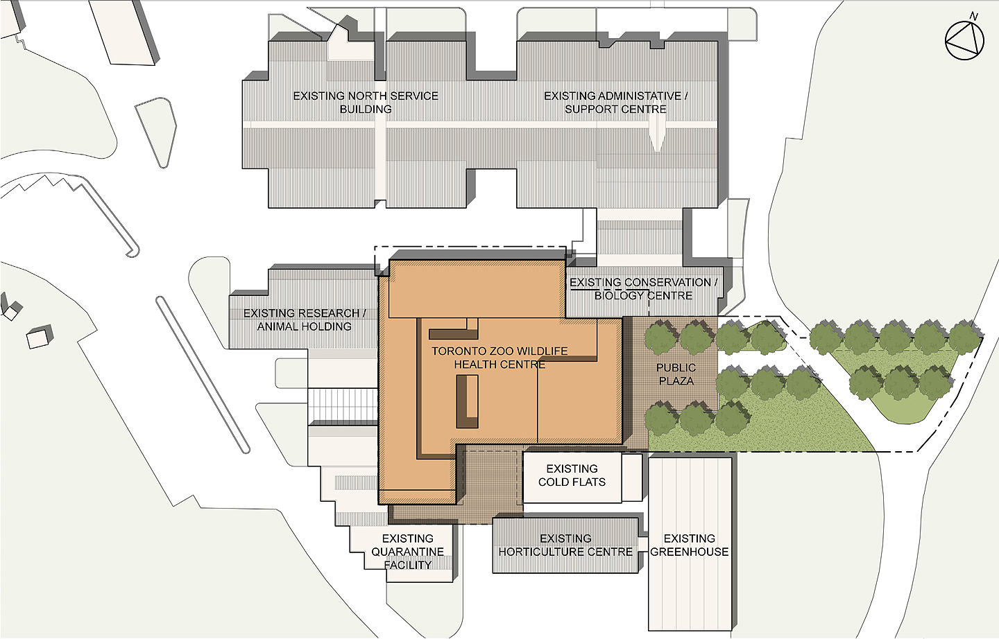Toronto zoo Site Plan - Building