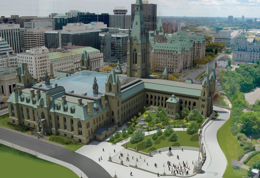 Renderings released for Parliament Hill's rehabilitation project