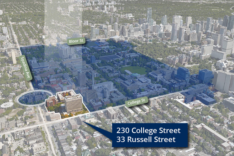 University of Toronto acquires downtown CAMH site
