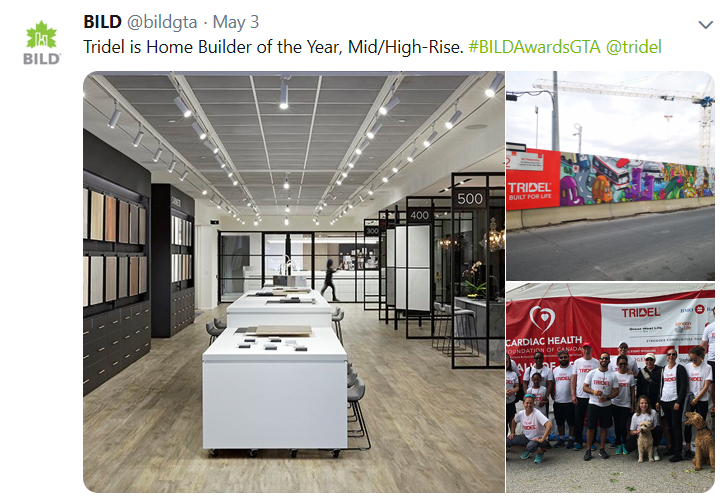 BILD names Great Gulf Homes and Tridel GTA Home Builders of the Year