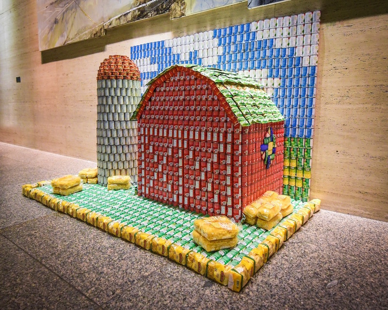 Canstruction Toronto Fills The Hunger Gap With CanArt Display