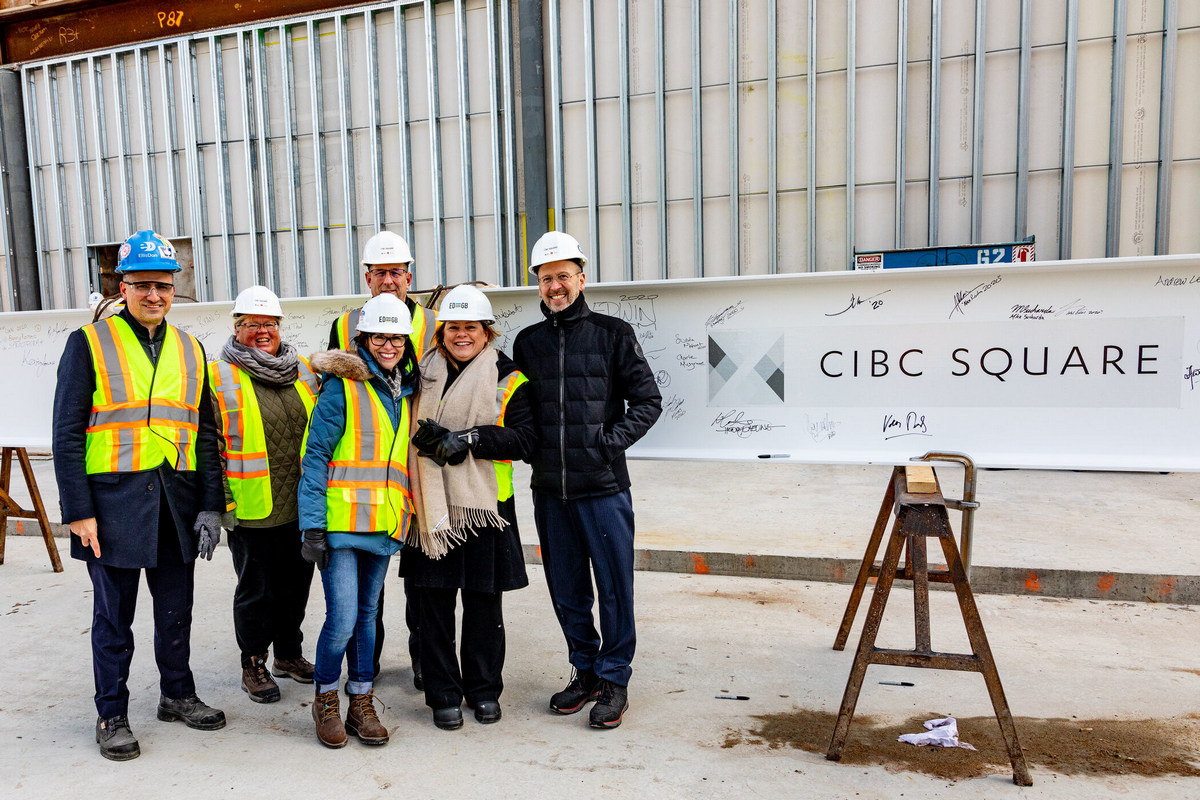CIBC celebrates milestone as final phase of construction underway at ...