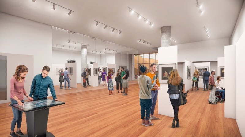 Exhibition Space – Salle d’exposition. Photo Credit: Diamond Schmitt ...