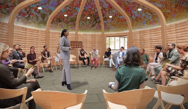 Indigenous Space – Espace autochtone. Photo Credit: Diamond Schmitt ...