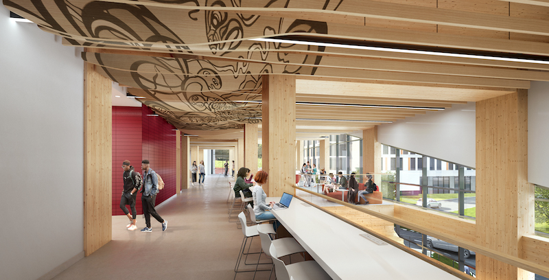 centennial-college-progress-campus-a-block-circle-room - Building