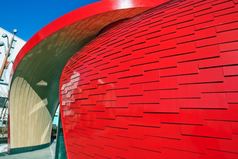 The Red Petal Pavilion - Building