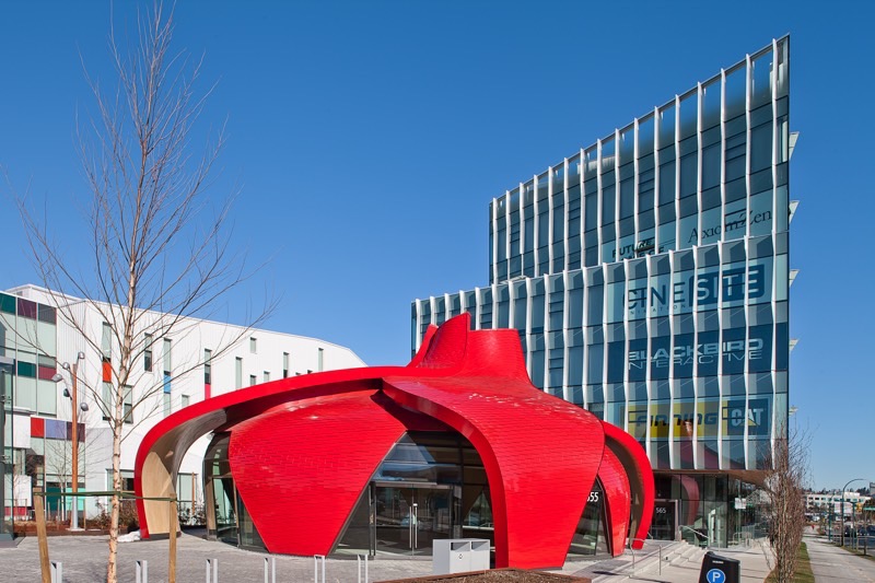 The Red Petal Pavilion - Building