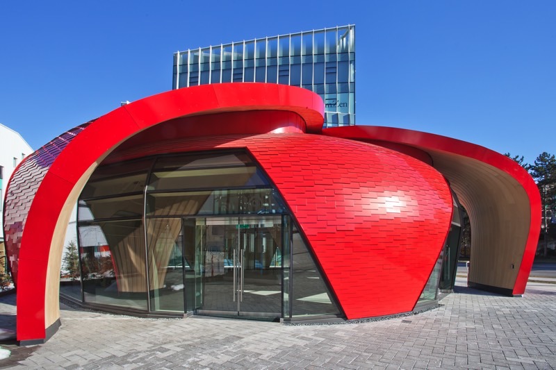 The Red Petal Pavilion - Building