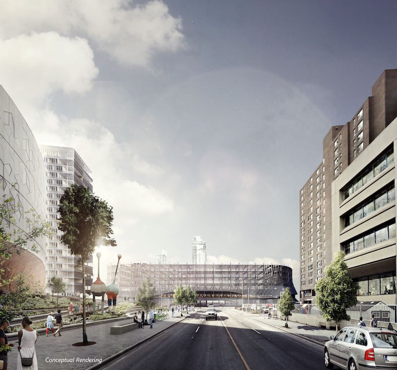 Multi-use Calgary building reaches major construction milestone