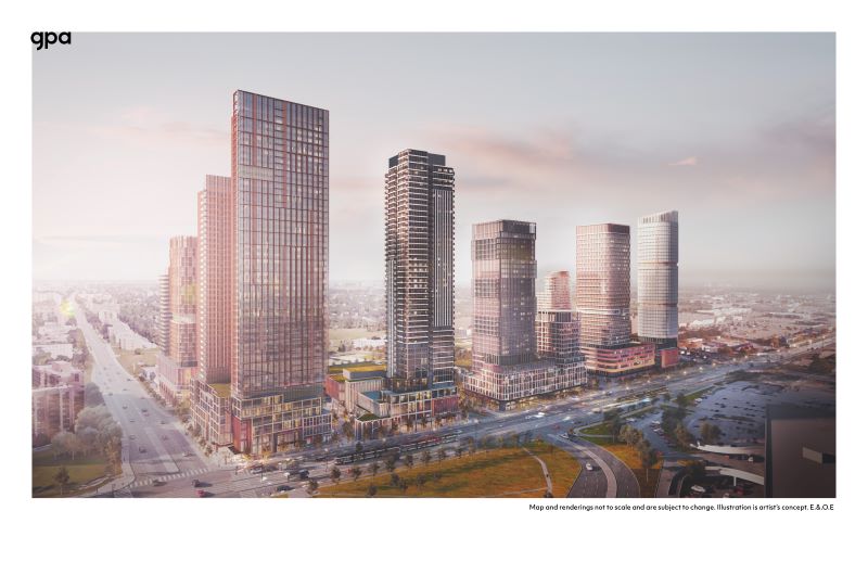 Golden-Mile-Master-Plan-Northeast-View - Building