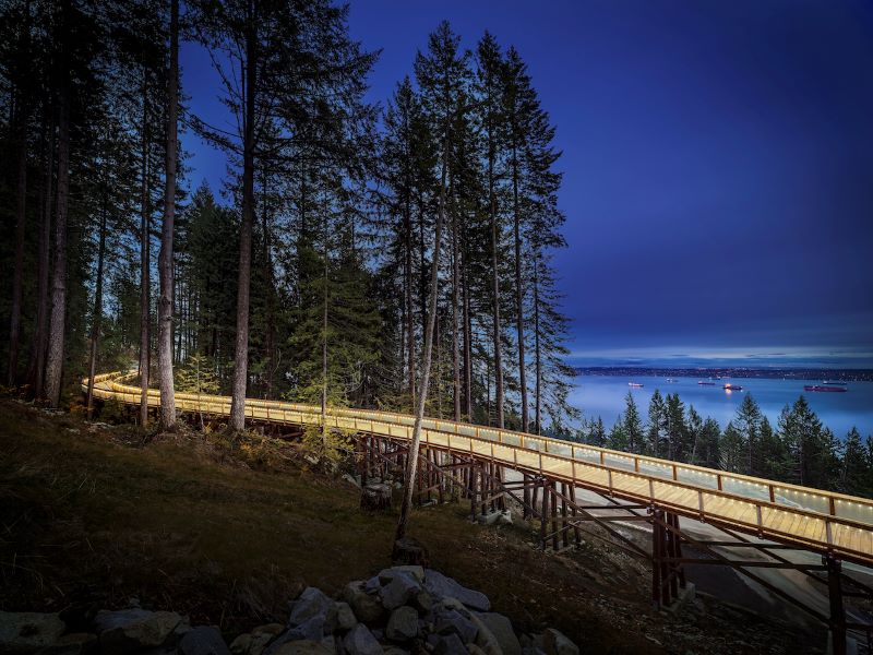 Trestle Bridge, B.C. - Building