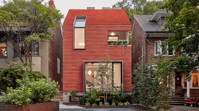 Tile House (Toronto, Ontario) by Kohn Shnier Architects; Image ...