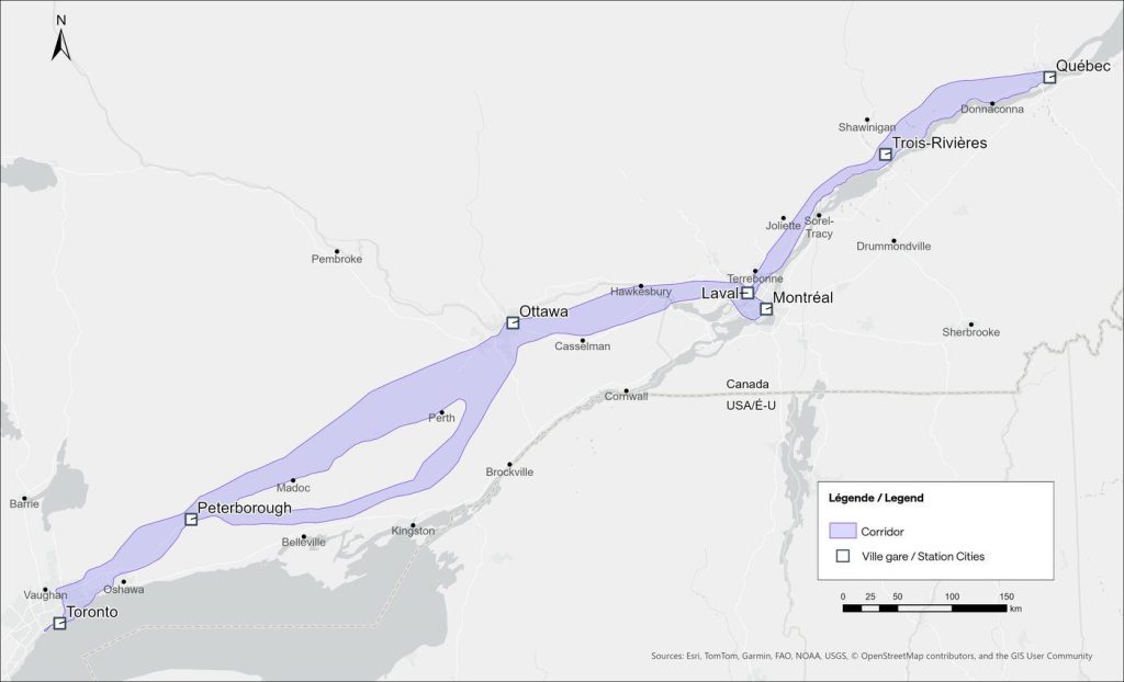High-speed rail line could see long tunnels beneath Montreal, Toronto ...